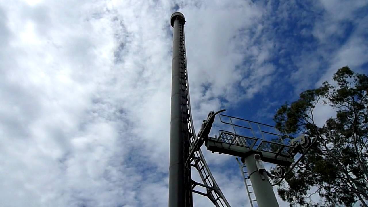 Giant Drop at Dreamworld, Gold Coast - YouTube