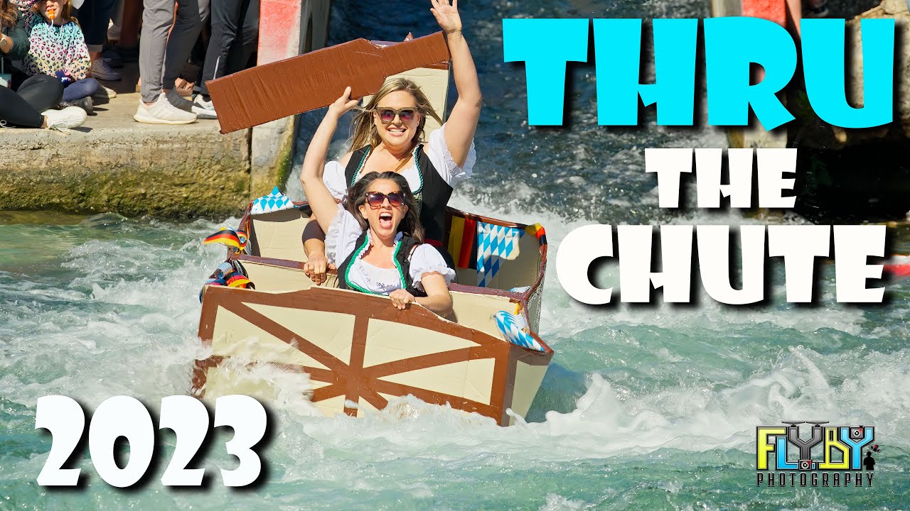 New Braunfels Texas Thru The Chute 2023 - YouTube