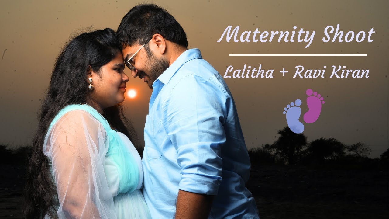 Lalitha + Ravi Kiran Maternity Cinematic Video💖 | Maternity Highlights👣 ...