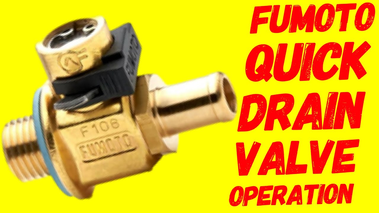 FUMOTO QUICK DRAIN VALVE OPERATION ON MY 2024 TOYOTA TACOMA - YouTube