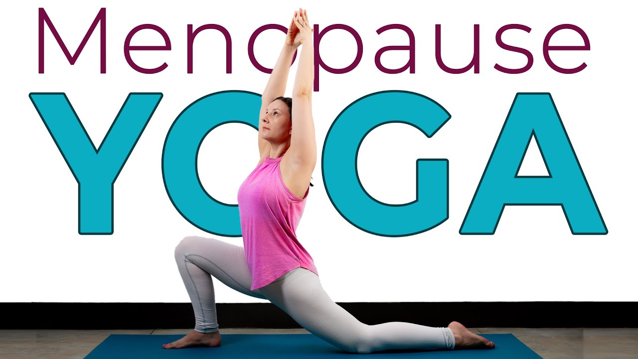 Yin Yang Menopause Yoga- Cooling practice for Heated moments - YouTube
