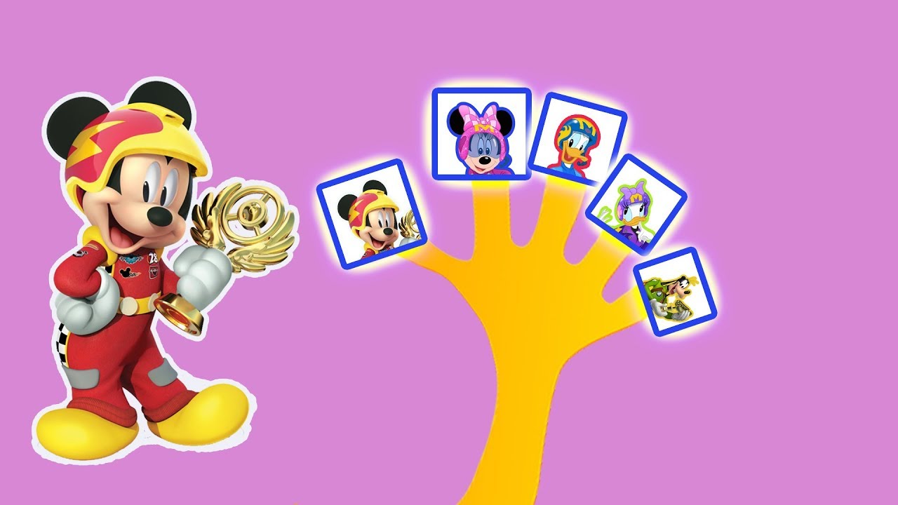 Mickey Mouse Clubhouse Finger Family Nursery Rhymes Lyrics ! Toys for ...