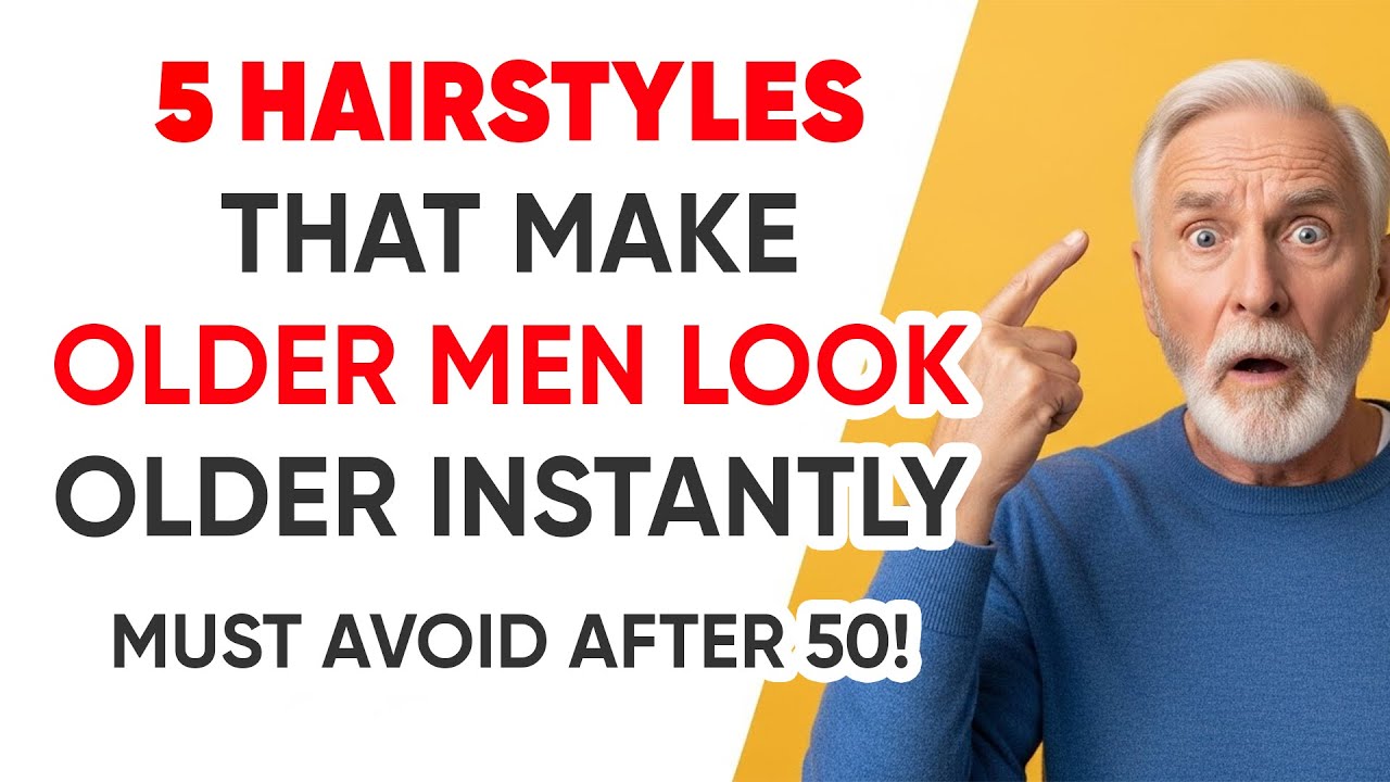 5 Hairstyles That Make Older Men Look Older Instantly — Must Avoid ...