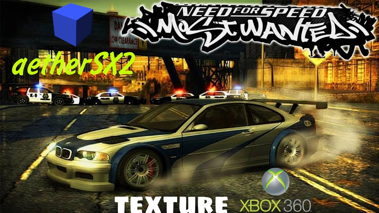 aetherSX2 nfs most wanted full texture Xbox 360 - YouTube