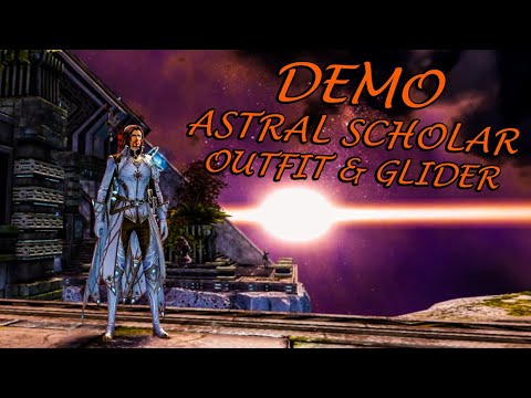 Guild Wars 2 - Astral Scholar Outfit & Cape Demo! - YouTube