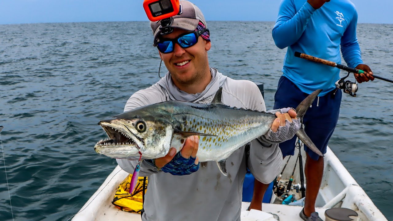 Big Toothy Fish on Tiny Jig! - YouTube