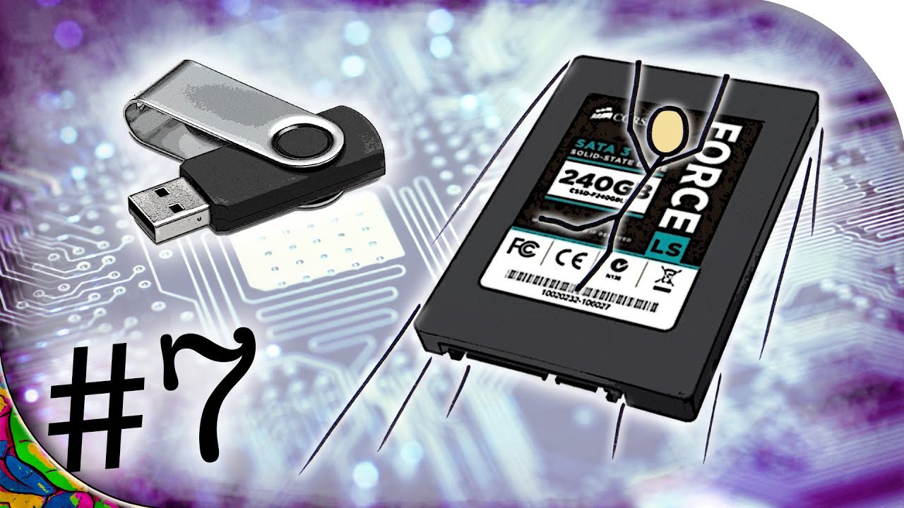 Wie funktionieren SSDs und USB-Sticks? #7 - YouTube