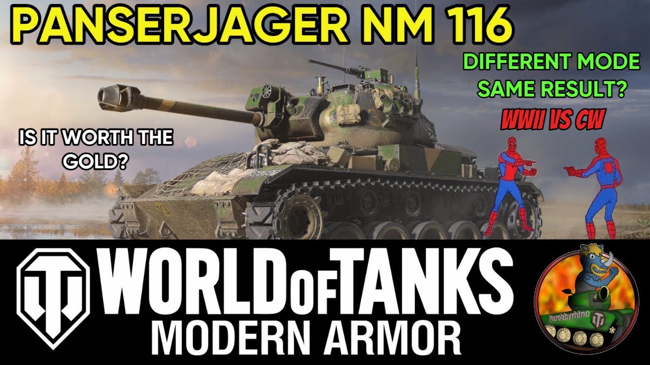 PANSERJAGER NM 116 II Is It Worth the Gold? II Tank Review II WoT ...