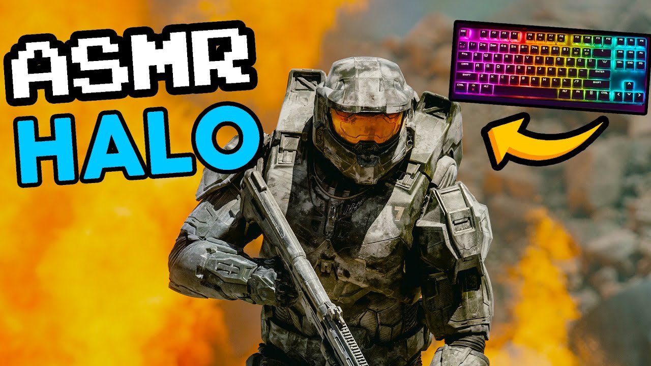 ASMR HALO Infinite Keyboard Sounds (NO TALKING) [ASMR GAMING] - YouTube