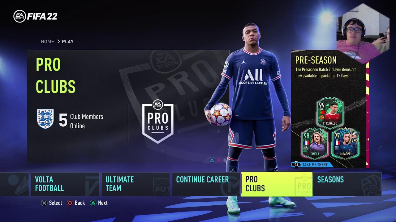 FIFA 22 PRO CLUBS/ULTIMATE TEAM GAMEPLAY PS4 EDITION - YouTube