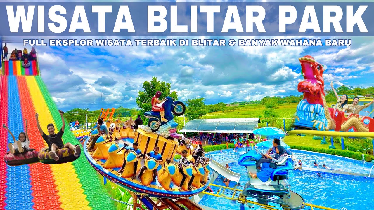 BLITAR PARK FULL SEMUA WAHANA TERBARU || WISATA BLITAR PARK TERBARU ...