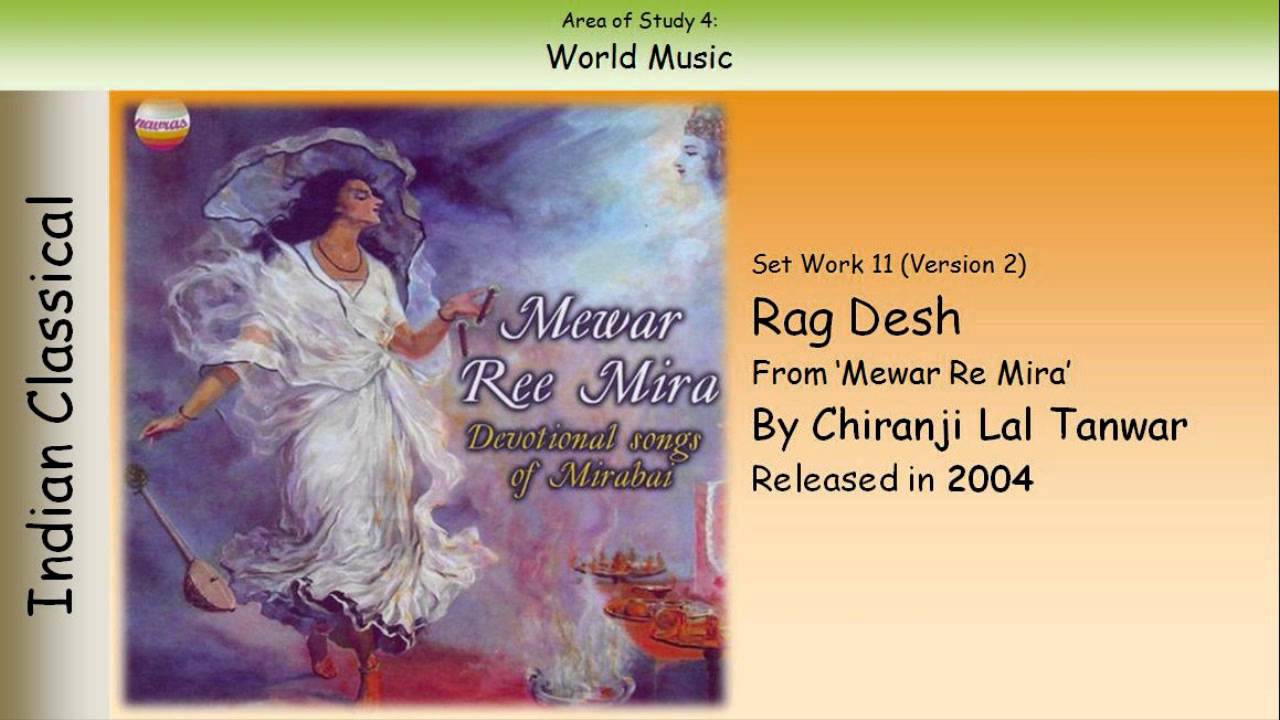 11.2. Rag Desh - Chiranji Lal Tanwar (GCSE Music Edexcel) - YouTube