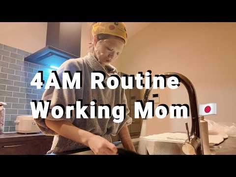 A Busy 4AM Morning | Working Mom Life in Japan 🇯🇵