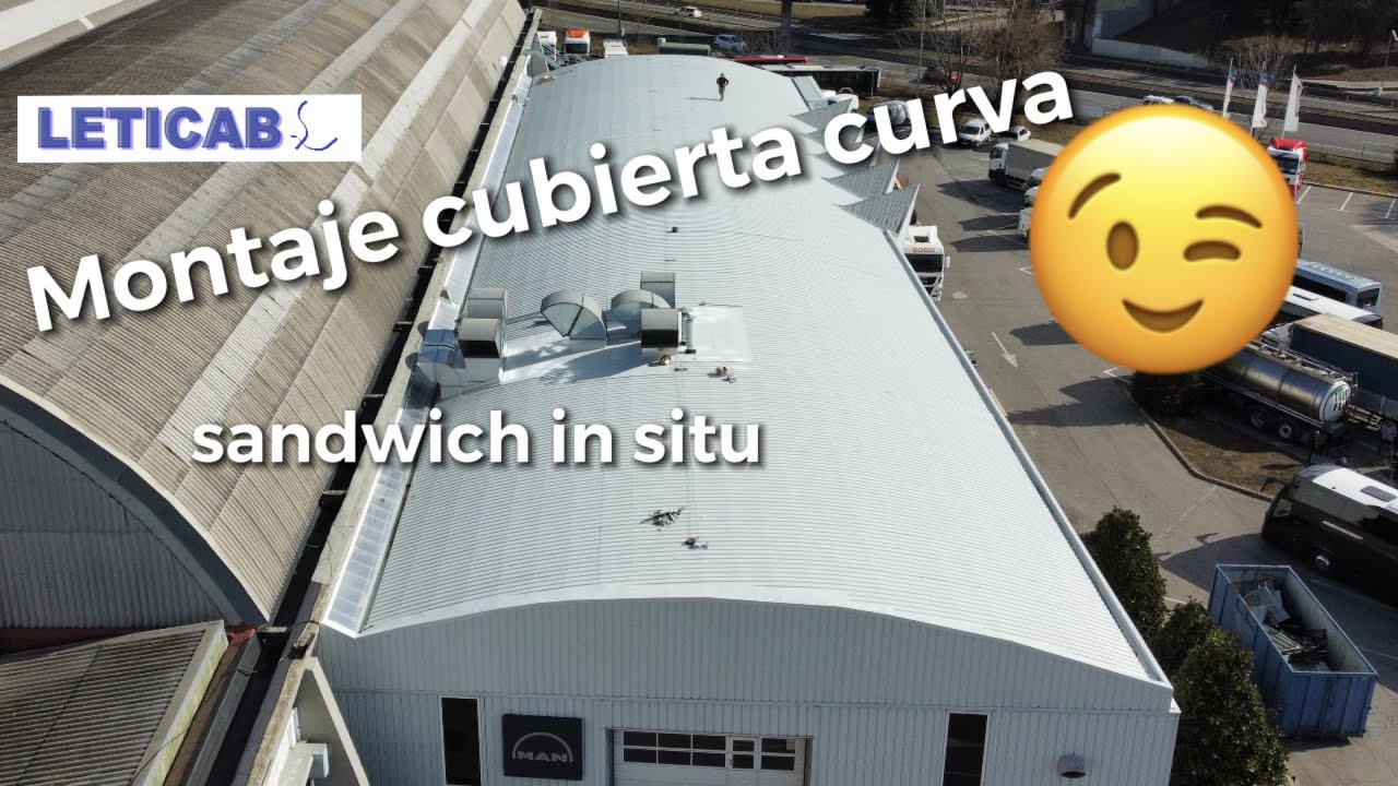 👍Montaje CUBIERTA chapa CURVA - YouTube