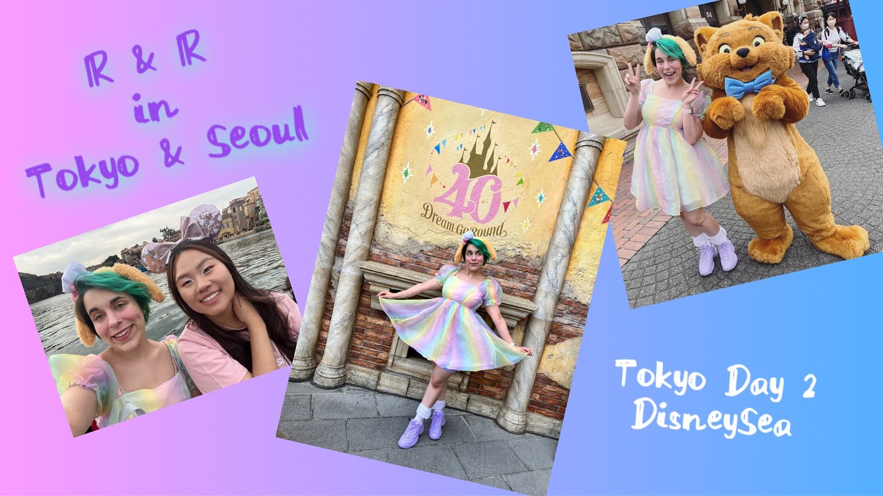 R & R in Japan Day 2 (DisneySea) - YouTube