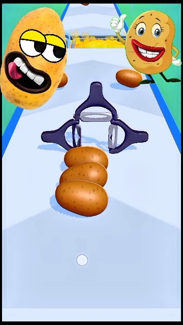 Potato run game 🍟🍟🍔Potato transform into chips 🍟🍟🍅#shorts #games # ...