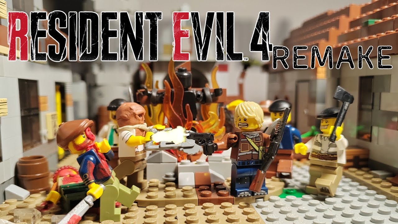 LEGO RESIDENT EVIL 4 REMAKE - ГЛАВА 1: Деревенские разборки - YouTube
