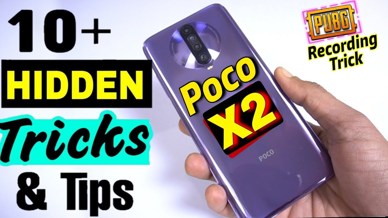 10+ Hidden Features of Poco X2 | Best Tips & Tricks for Poco X2 - YouTube