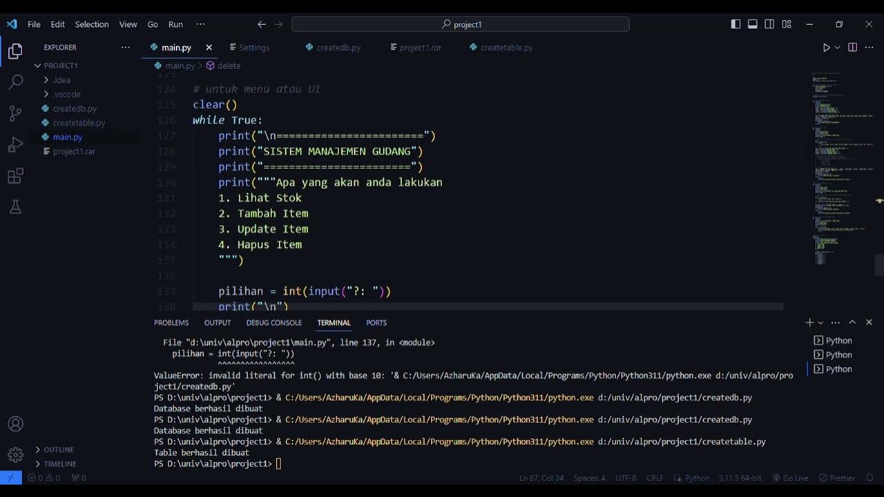 Algoritma dan Pemrograman | UTS 2023 Semester 1 | FT UNTIRTA - YouTube