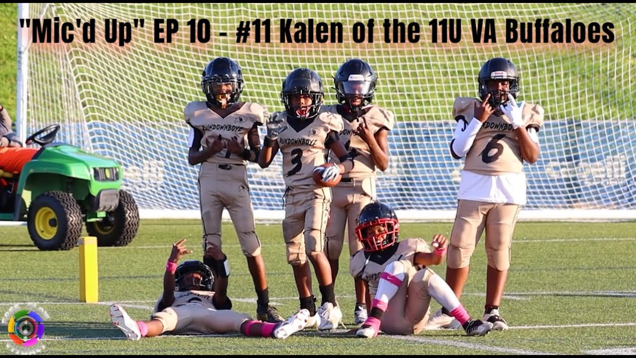 FREE FLOW VISUALS - "Mic'd Up" EP 10 with #11 Kalen of the 11U VA ...