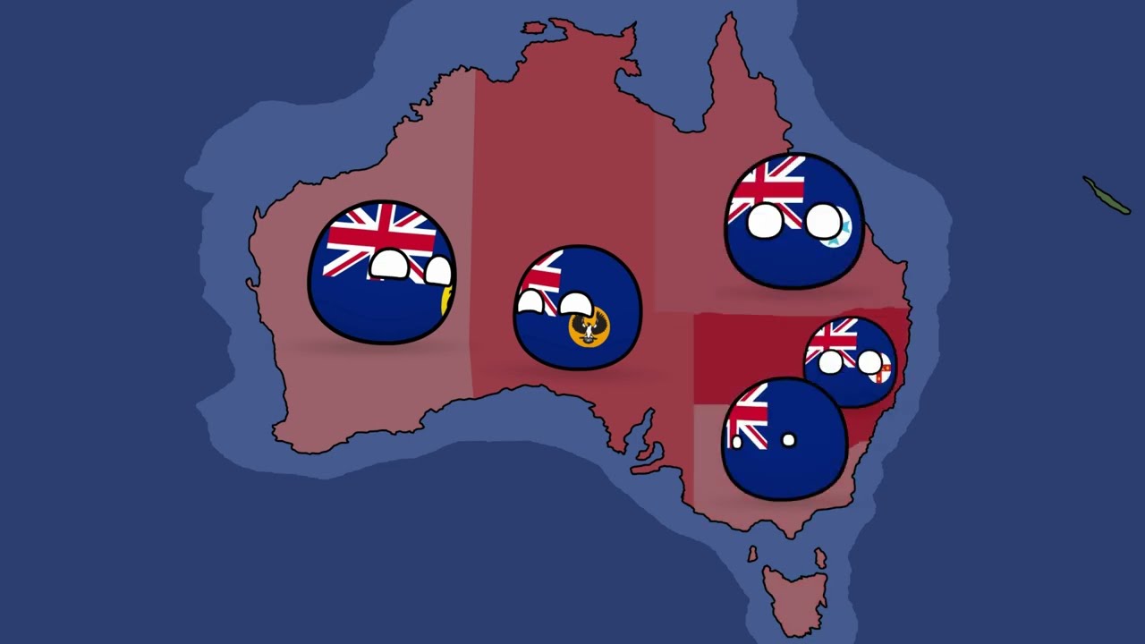 History of Australia (Countryballs) - YouTube