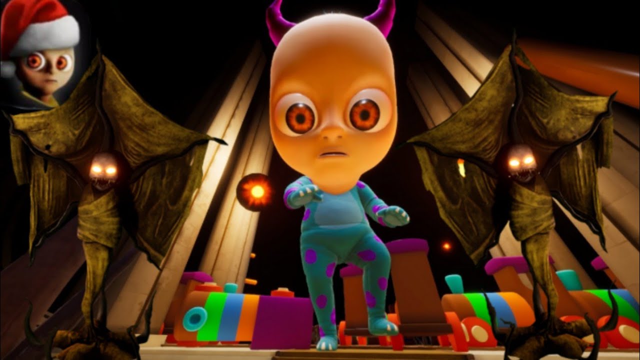 Baby In Yellow - GIANT BABY vs GIANT MONSTER | New Update Gameplay Dark ...