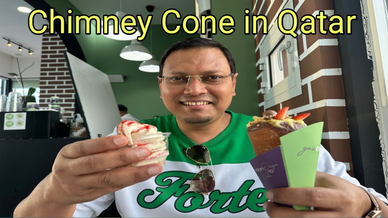 The Chimney Cone in Qatar | Food Review | ಕನ್ನಡ | vlog 79 | 2024 - YouTube