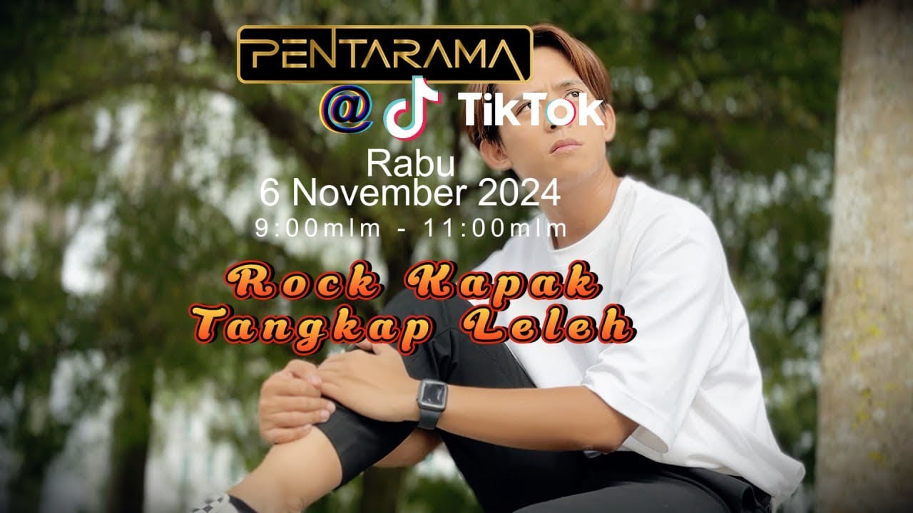 PENTARAMA@TikTok Edisi Rock Kapak Tangkap Leleh - YouTube