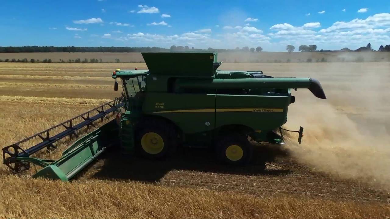 Moisson 2016 cote d'or - YouTube