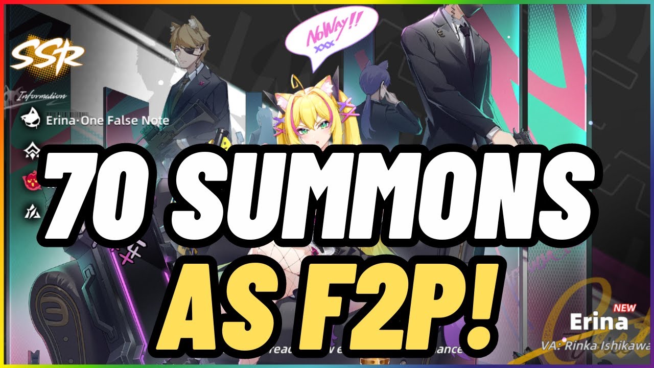 FIRST SSR IN A SINGLE 10 PULL | F2P First Summon Session on Day 1! 😻CatFantasy😻 - YouTube