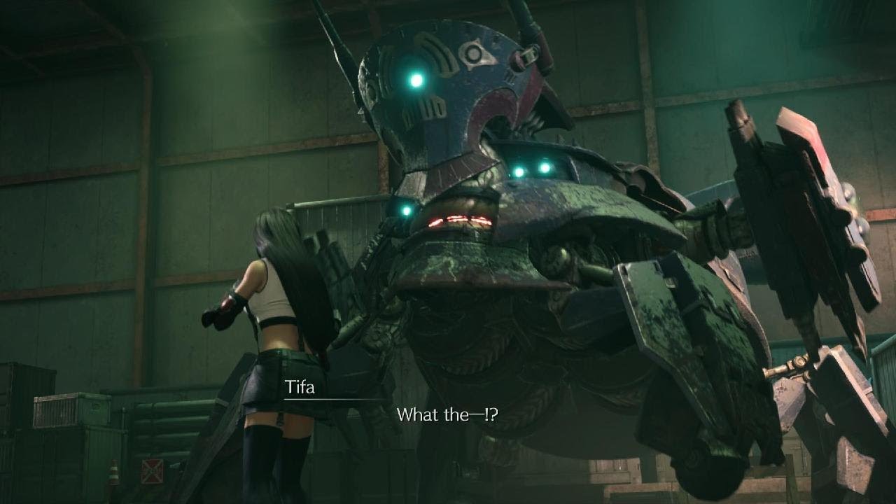 Crab Warden Boss Fight | FINAL FANTASY VII REMAKE PS5 - YouTube