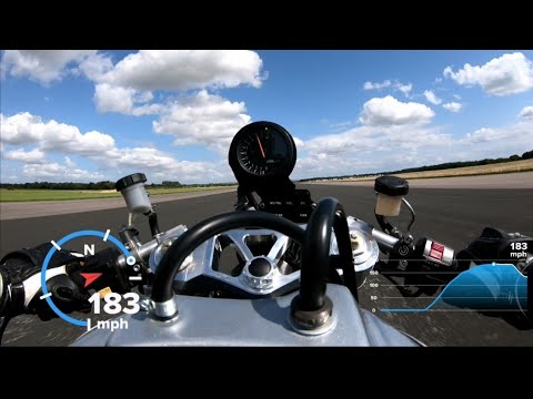 Suzuki GSXR1100 Turbo 183mph wheelie