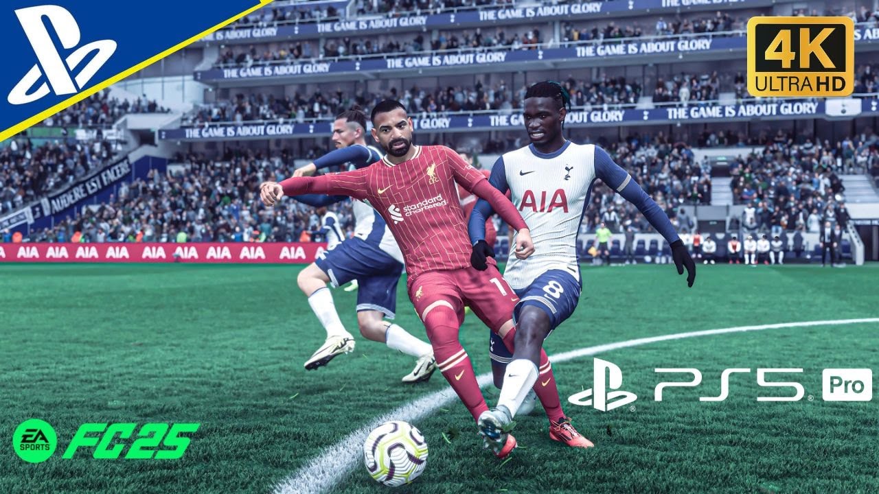 EA FC 25 (PS5 Pro) Gameplay | Tottenham Hotspur vs Liverpool | Premier ...