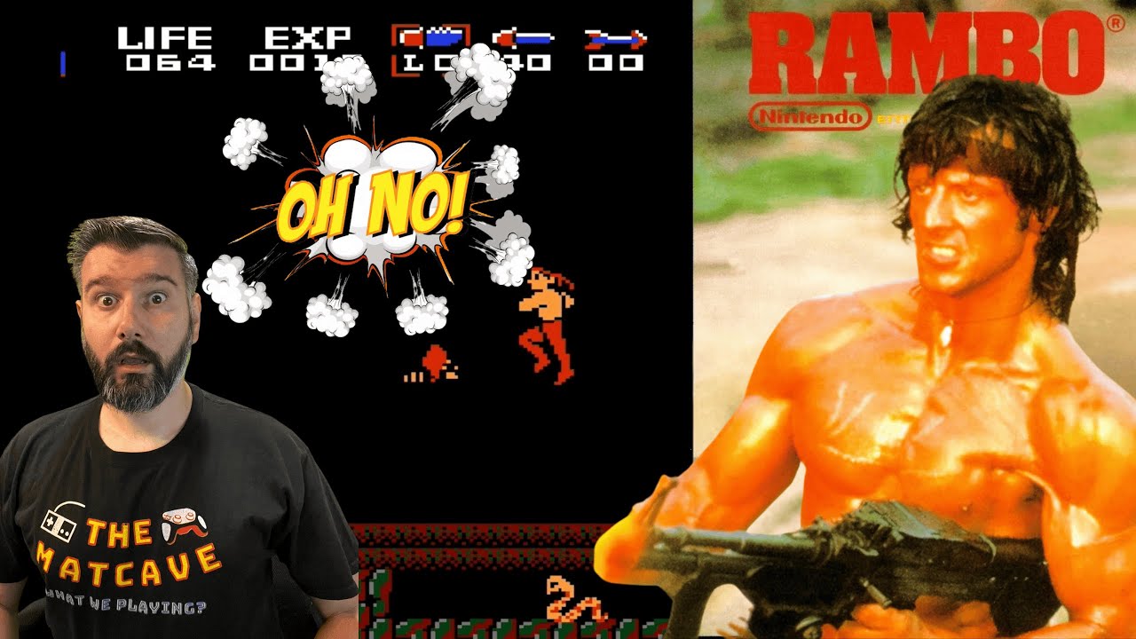 Rambo Nostalgia Trip! Revisiting the Classic NES Game - YouTube