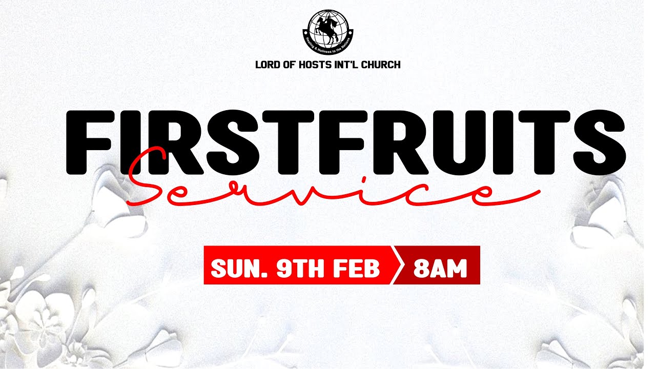 FIRST FRIUT SERVICE || APST. HENRY YOUNG || 09-02-2025 B - YouTube
