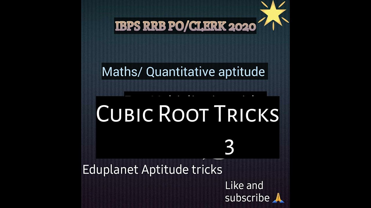 Cube Root Trick Vedic Maths Solve In 2 Second YouTube cube-root-trick-vedic-maths-solve-in-2-second-youtube