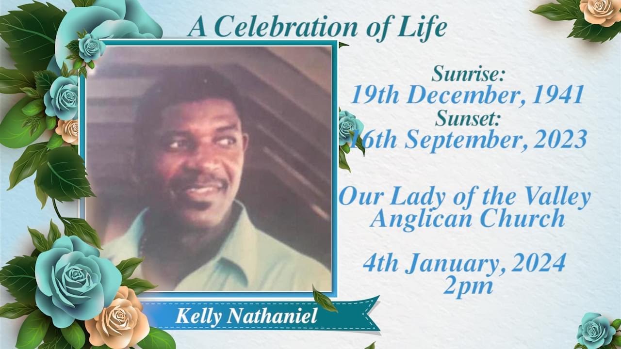Full Funeral Service for the life of Kelly Nathaniel - YouTube