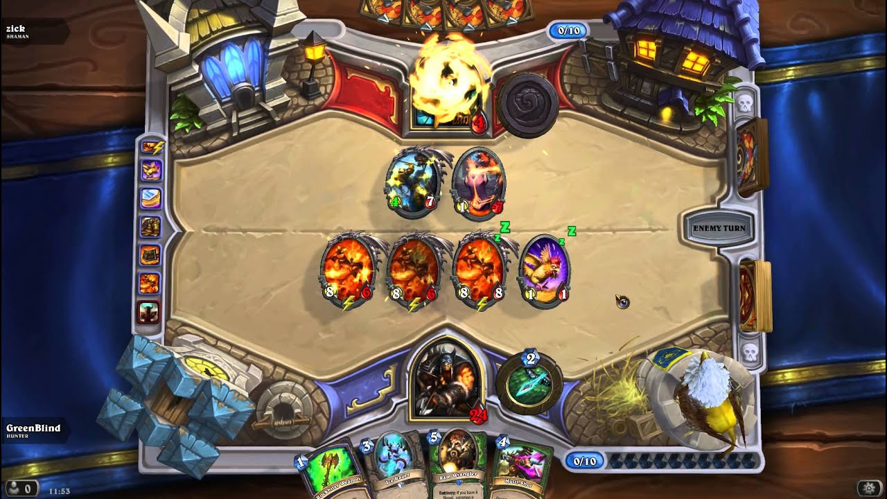 [Hearthstone] Triple Ragnaros? DIE YOU INSECT - YouTube