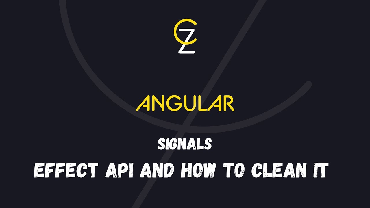 [Signal] part 4 using effect and how to clean it up - YouTube