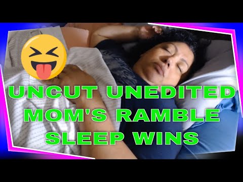 SNORING SLEEPING MOM ASMR SERIES WITH TALKING/RAMBLING