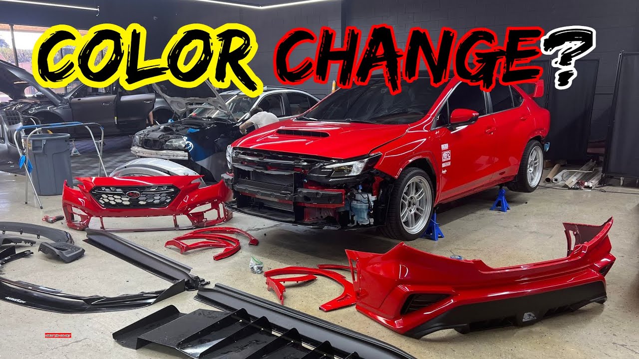 Wrapping the 2022 Subaru WRX | Part 1 - YouTube