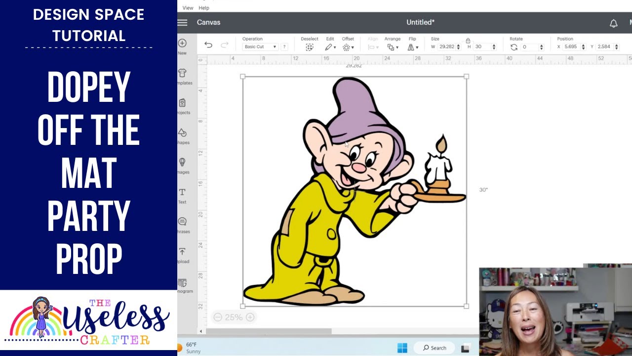 Off The Mat Dopey Party Prop | Snow White and the Seven Dwarfs Party ...