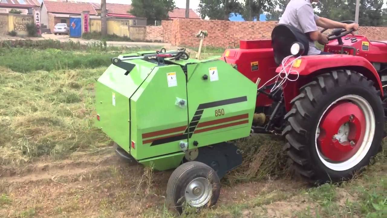 round hay baler (manufacturer and factory direct) - YouTube