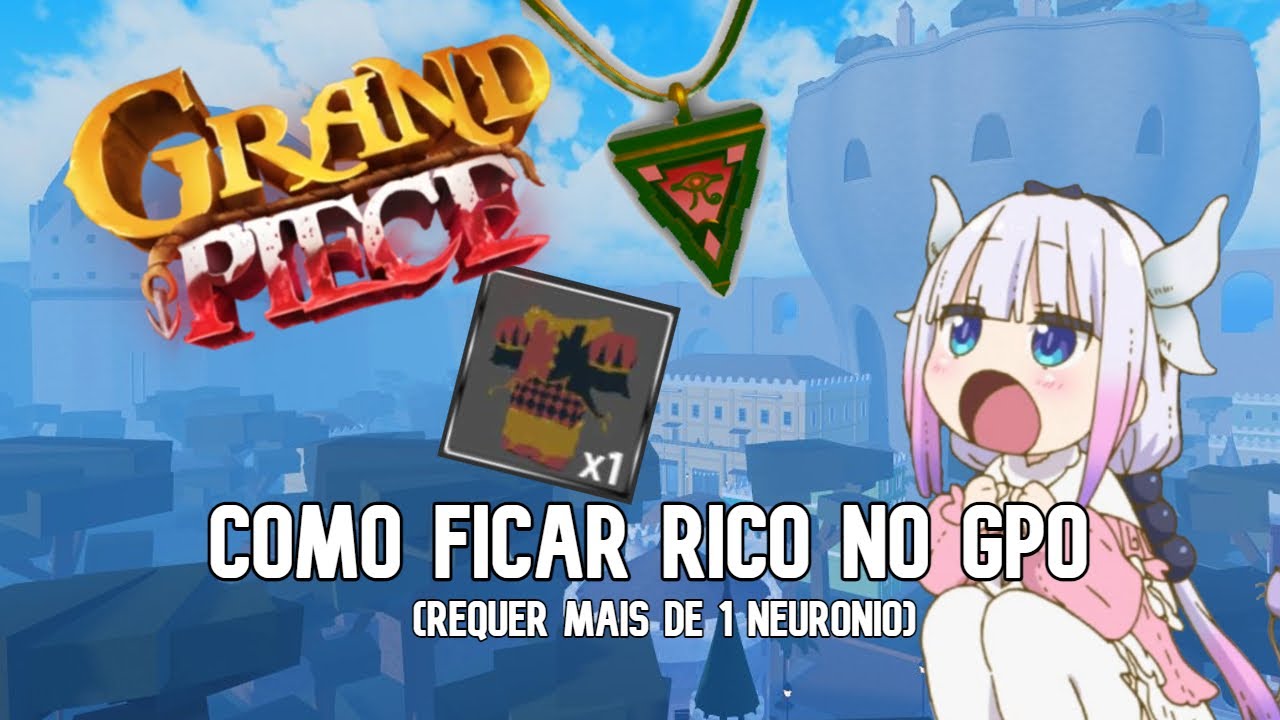 [GPO] (METODO ANTIGO) Como ficar um pouco mais rico no Gpo (só algumas ...