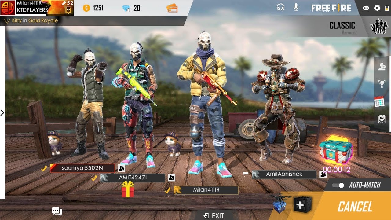 NIGHT PLAY IN FREE FIRE - YouTube