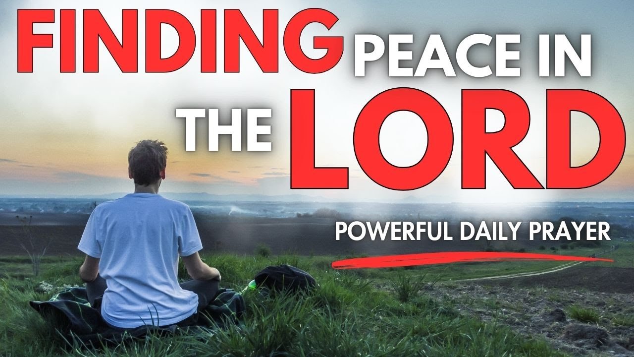 Finding PEACE in Chaos | Trust God's Plan and Let Go of Stress ...
