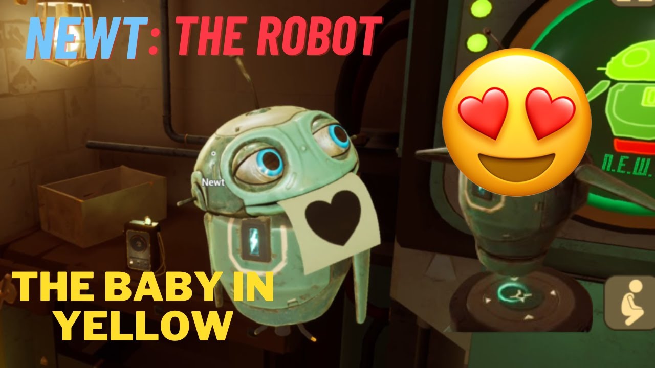 I Made a Robot In The Baby In Yellow || The Baby In Yellow || The Fire ...