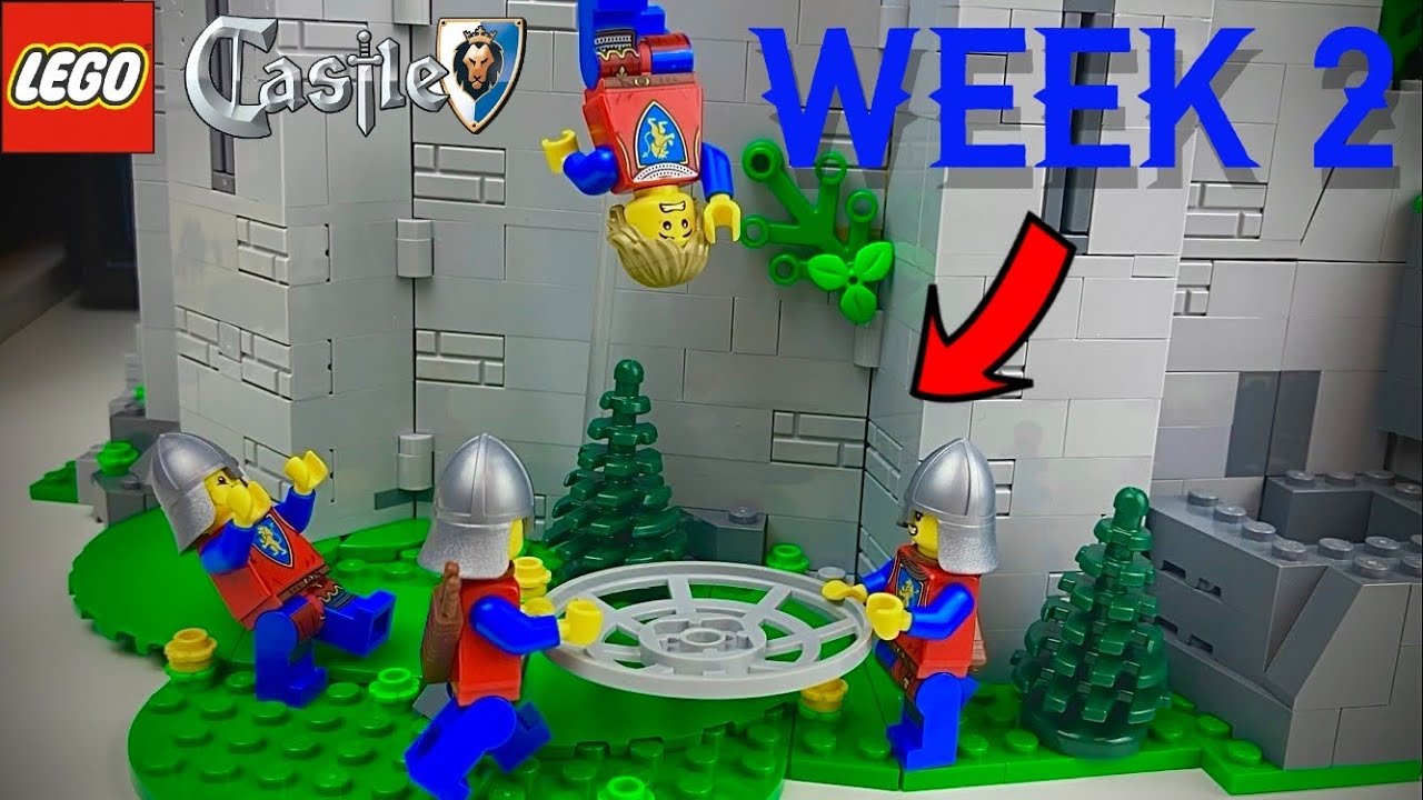 WEEK 2 of building A GIANT KINGDOM in LEGO (The road ways…🤯😱) - YouTube