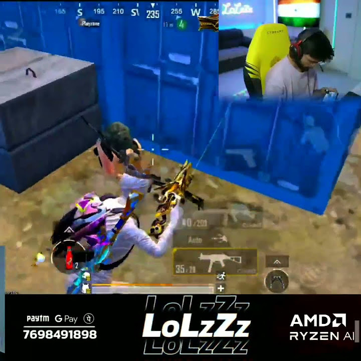 lolzzz gaming 1v4 clutch #shorts #bgmi #viralahorts - YouTube