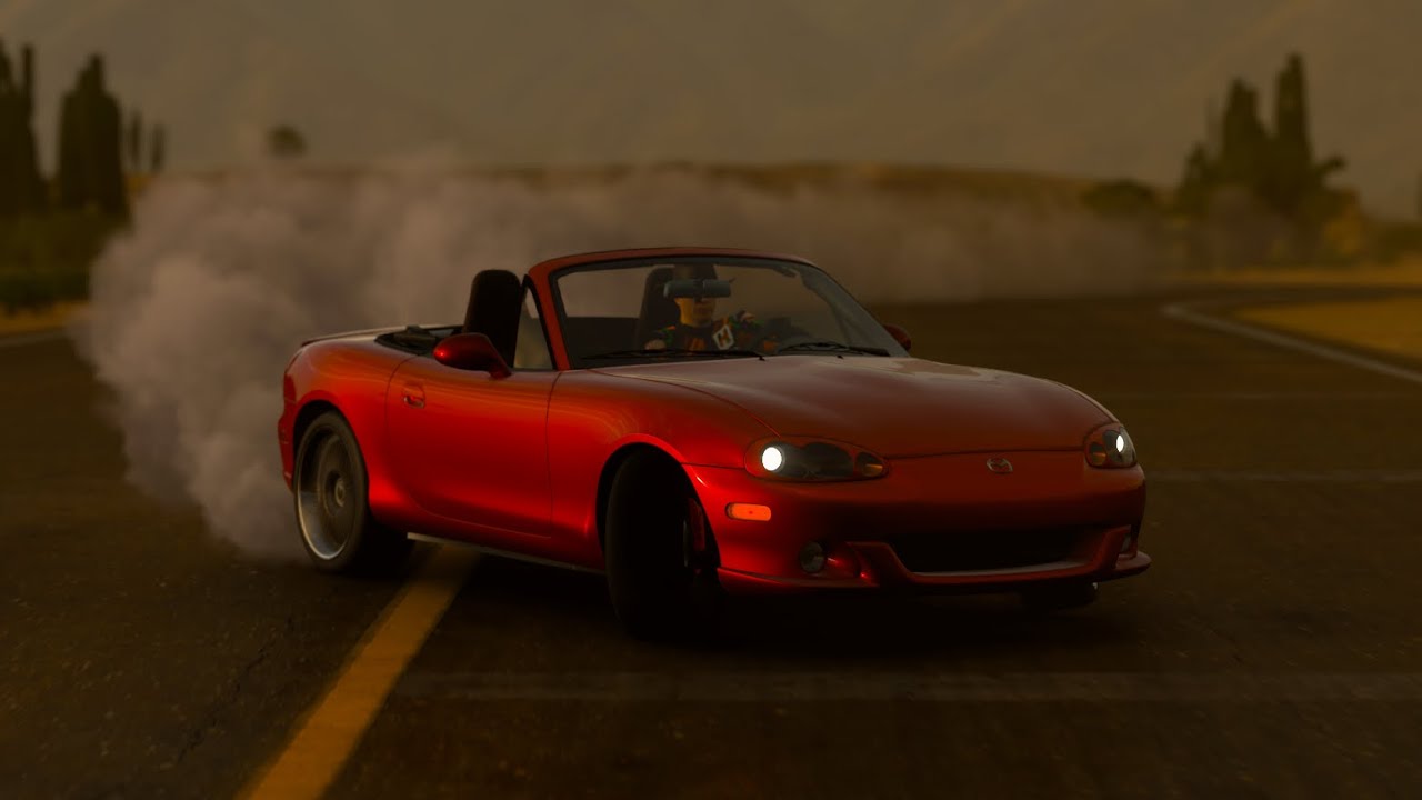 RAW MAZDA MAZDASPEED MX5 DRIFT GAMEPLAY - YouTube